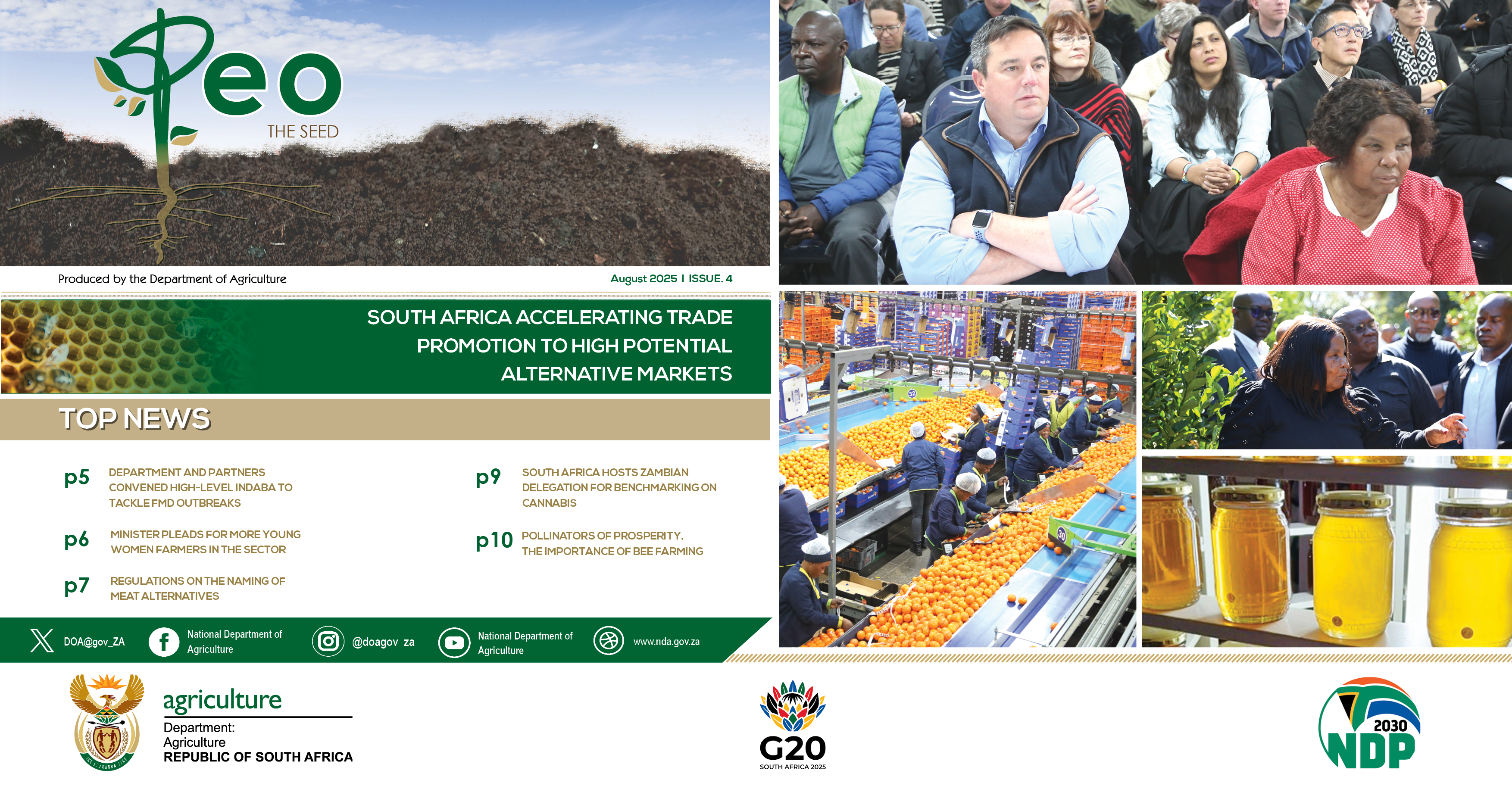 Department of Agriculture - The Department Of Agriculture, Land Reform ...